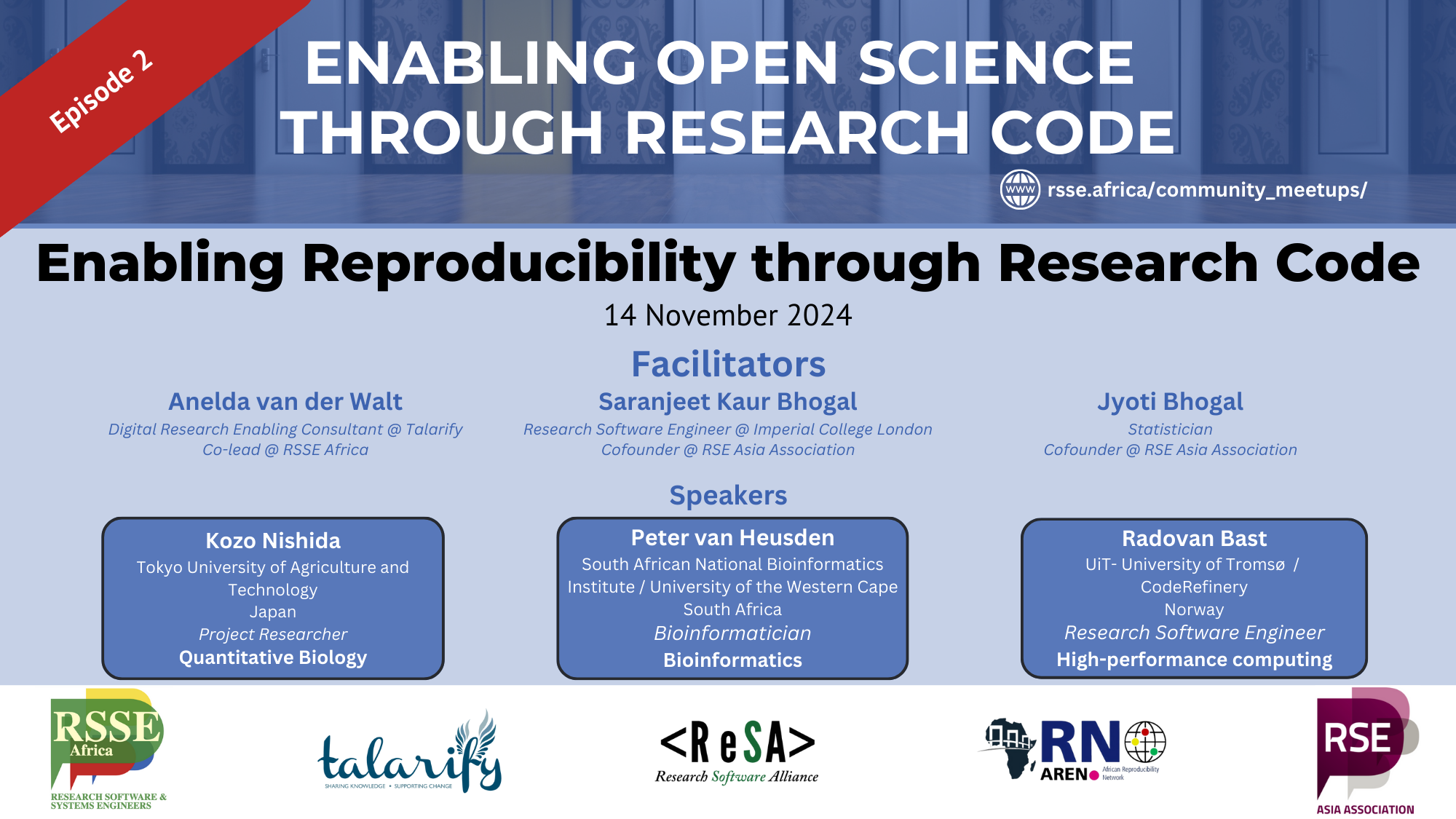 Enabling Open Science Through Research Code: Insights from Episode 2 - Enabling Reproducibility ...